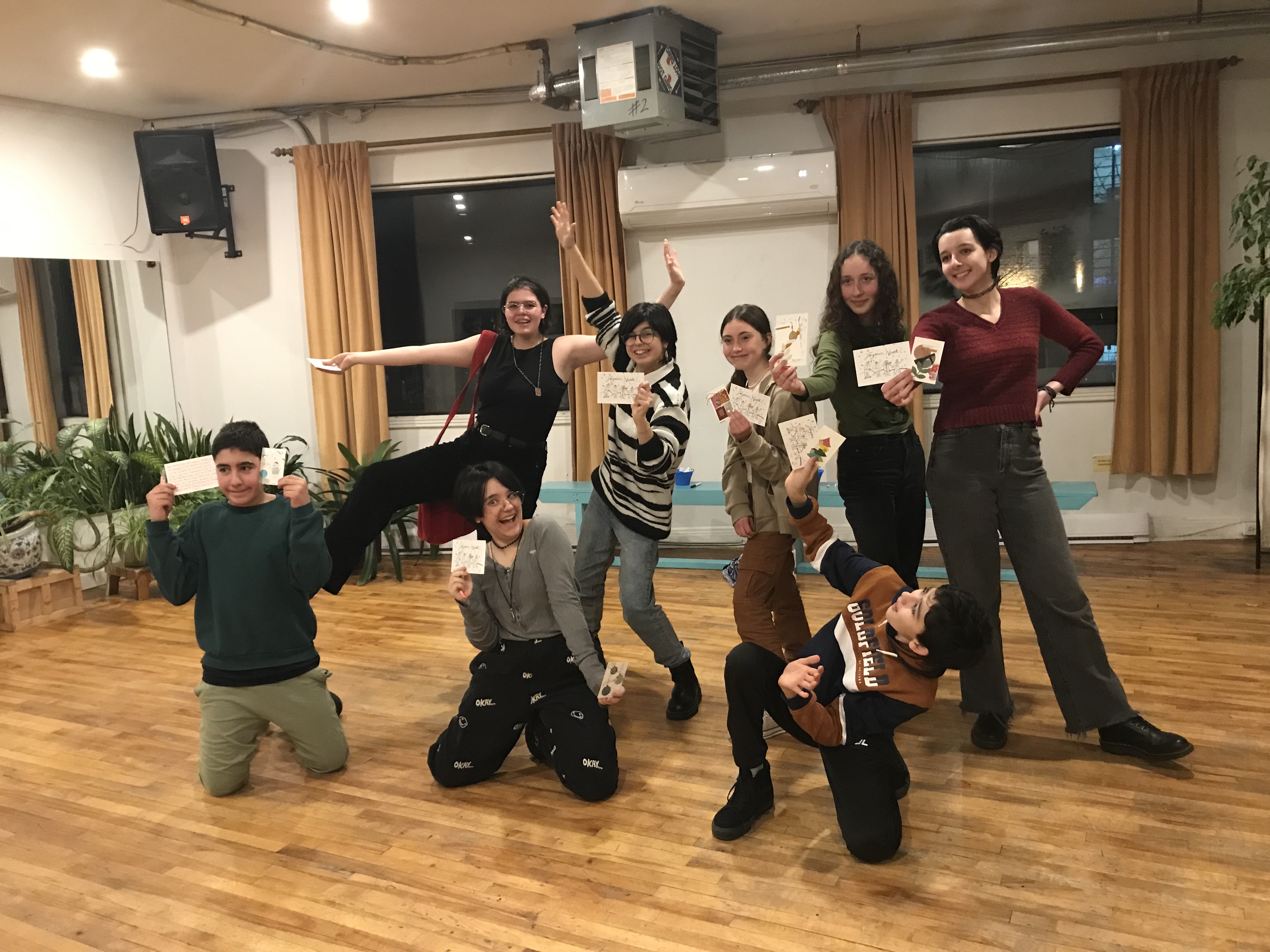 Stage de théâtre pour les 10 à 15 ans – Ateliers Didascalie